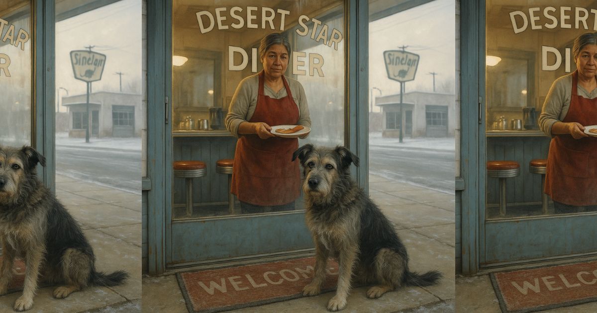 Buttons at the Diner Counter | The Dog Who Waited at the Diner Door ...